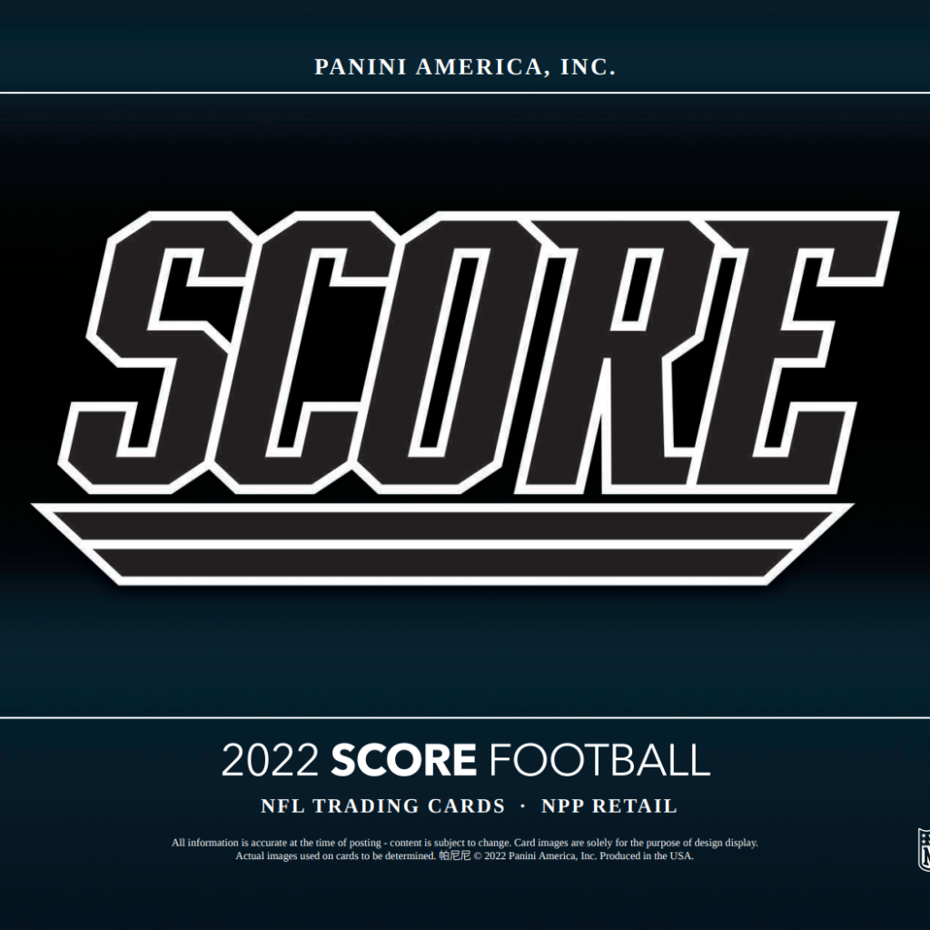 2022 Panini Score Retail Football Checklist