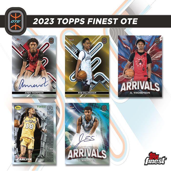 2022-23 Topps Finest Overtime Elite Basketball Checklist