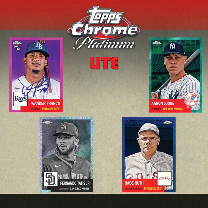 2022 Topps Chrome Platinum Anniversary 1953 Lite Baseball Checklist