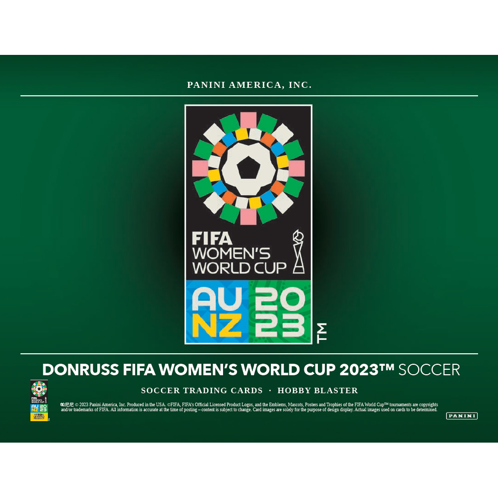 2023 Panini Donruss FIFA Women’s World Cup Hobby Blaster Soccer Checklist