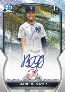 2023 Bowman Chrome Hobby Baseball Checklist