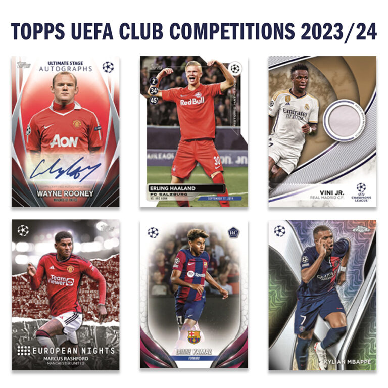 2023-24 Topps UEFA Club Competitions Soccer Checklist
