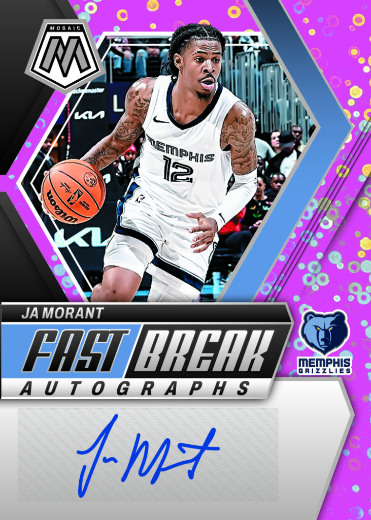 2023-24 Panini Mosaic Fast Break Basketball Checklist