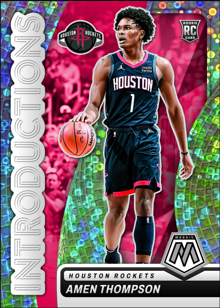 2023-24 Panini Mosaic Fast Break Basketball Checklist