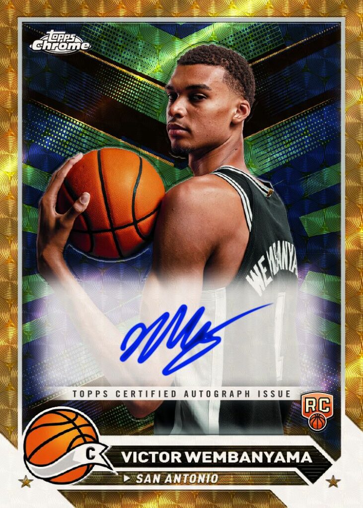 2023-24 Topps Chrome Basketball Hobby Checklist