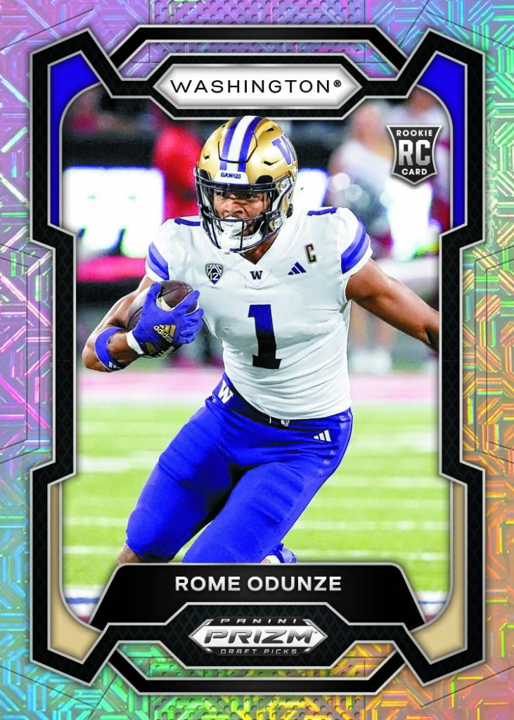 2024 Panini Prizm Draft Picks Football Checklist