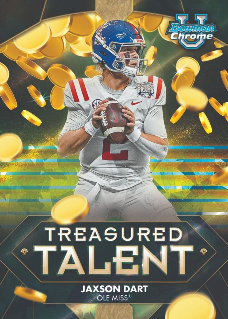 2024 Bowman Chrome University Football Value Checklist