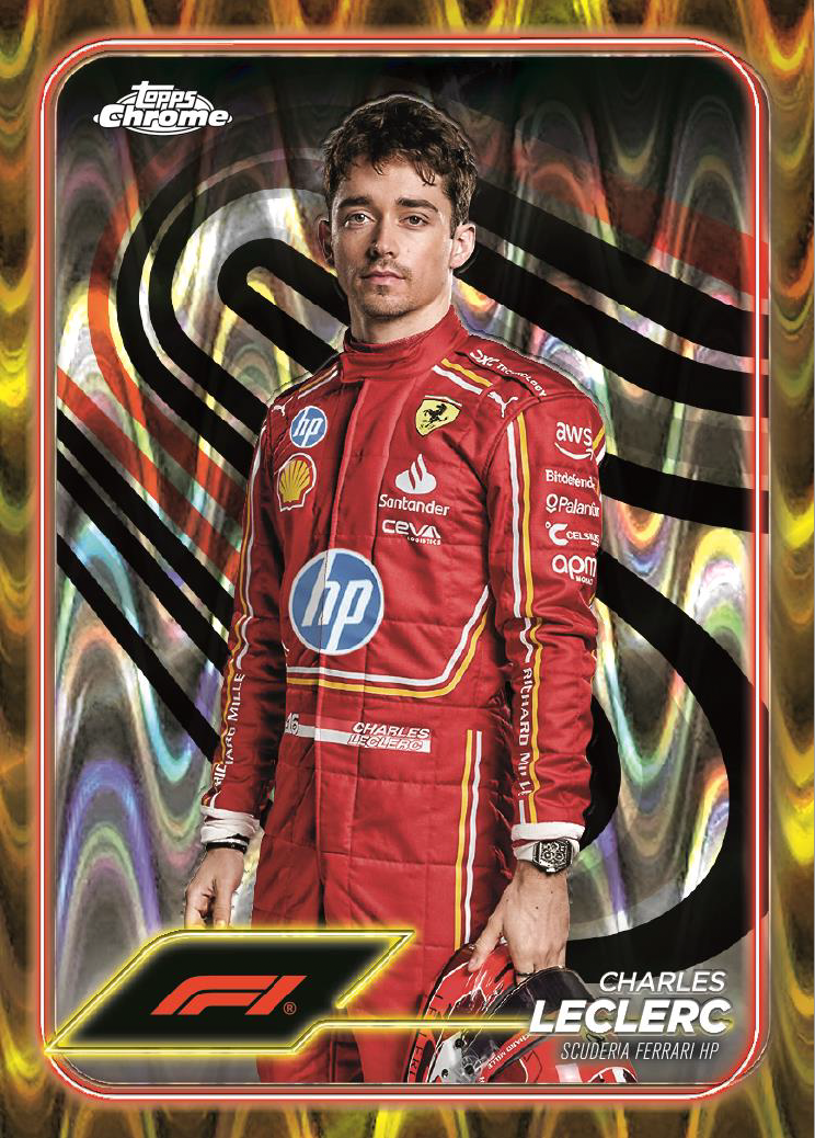 2024 Topps Chrome Formula 1 Qualifying Lap Checklist
