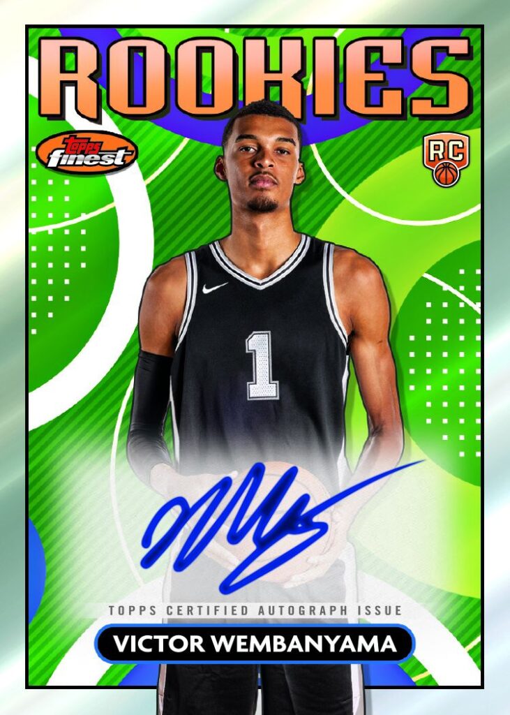 2023-24 Topps Finest Basketball Hobby Checklist