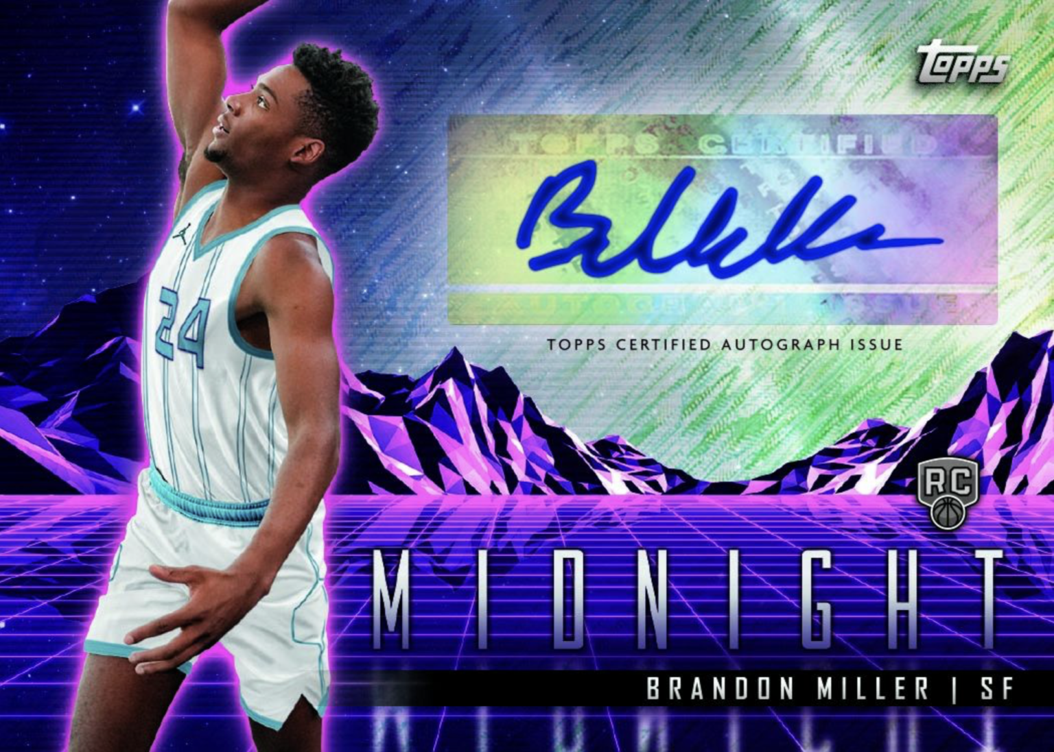 2023-2024 Topps Midnight Basketball Checklist