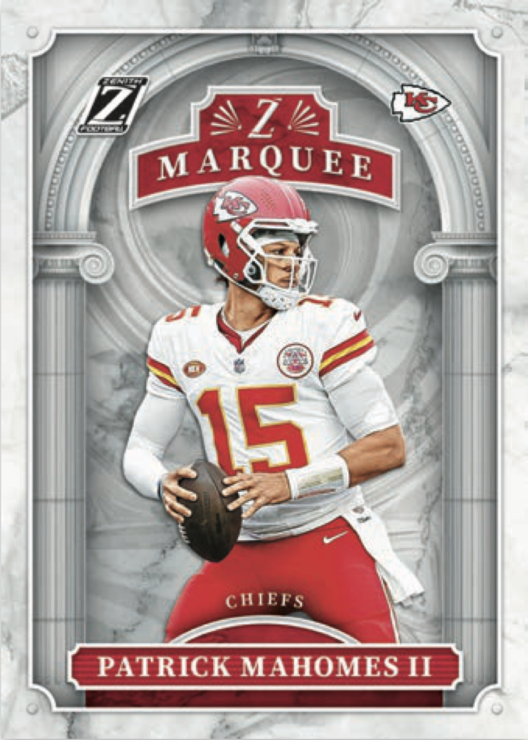 2024 Panini Zenith Football Checklist