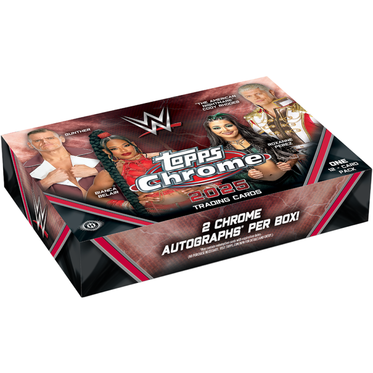 2025 Topps Chrome WWE Breaker Delight Checklist