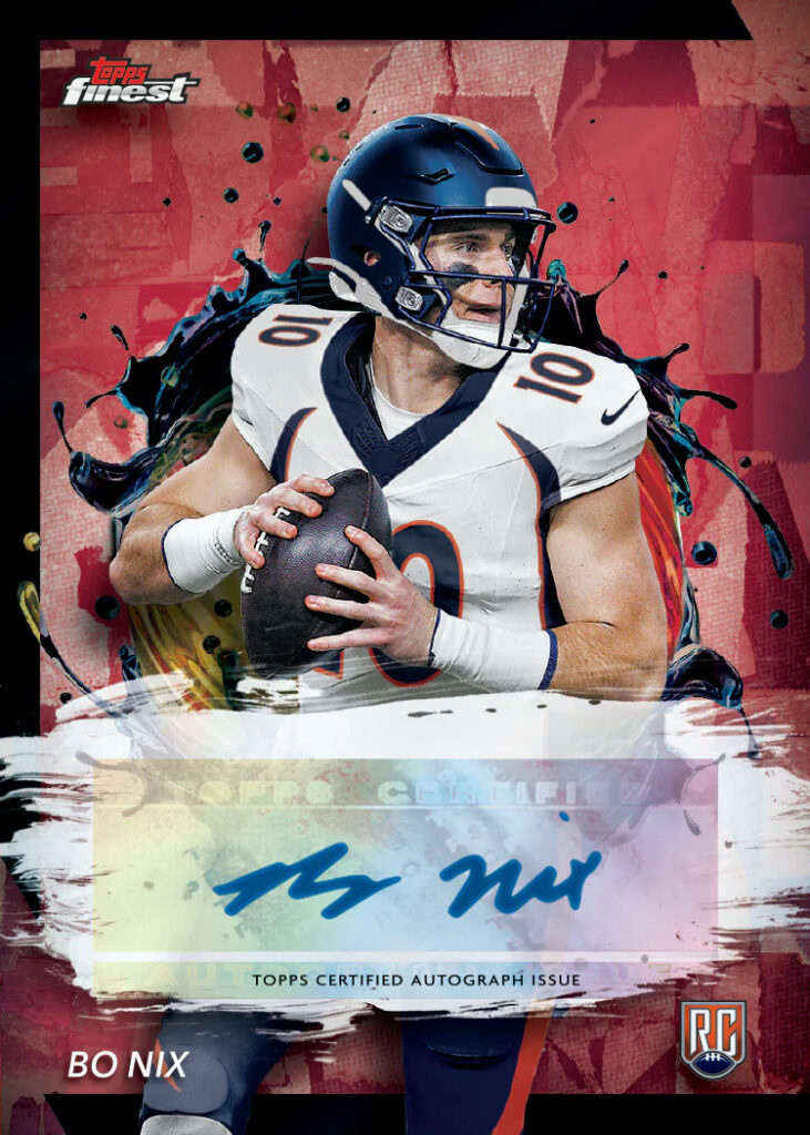 2024 Topps Finest Football Hobby Checklist