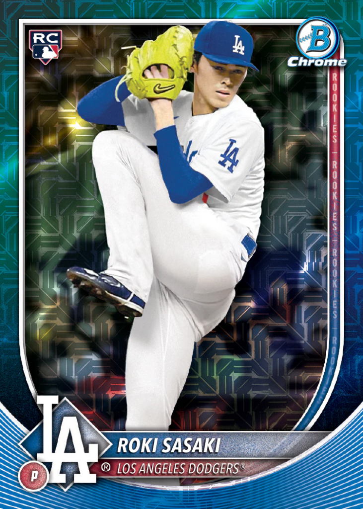 2025 Bowman Mega Box Baseball Checklist