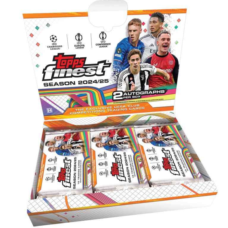 2024-25 Topps Finest UEFA Club Competitions Soccer Checklist