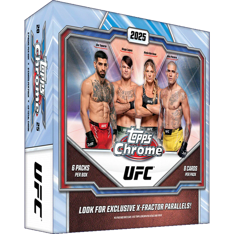 2025 Topps Chrome UFC Mega Box Checklist