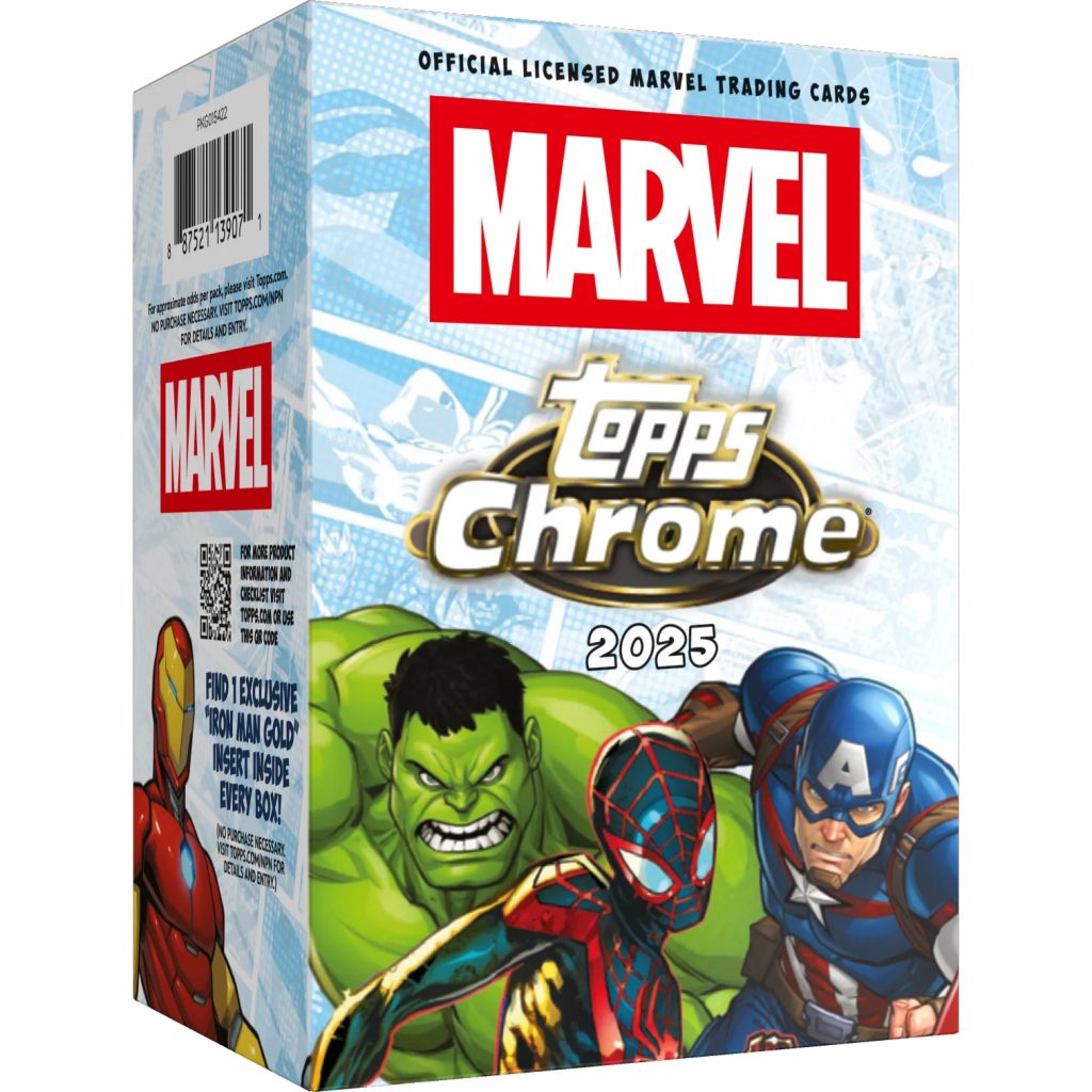 2025 Topps Marvel Comics Chrome Value Box Checklist