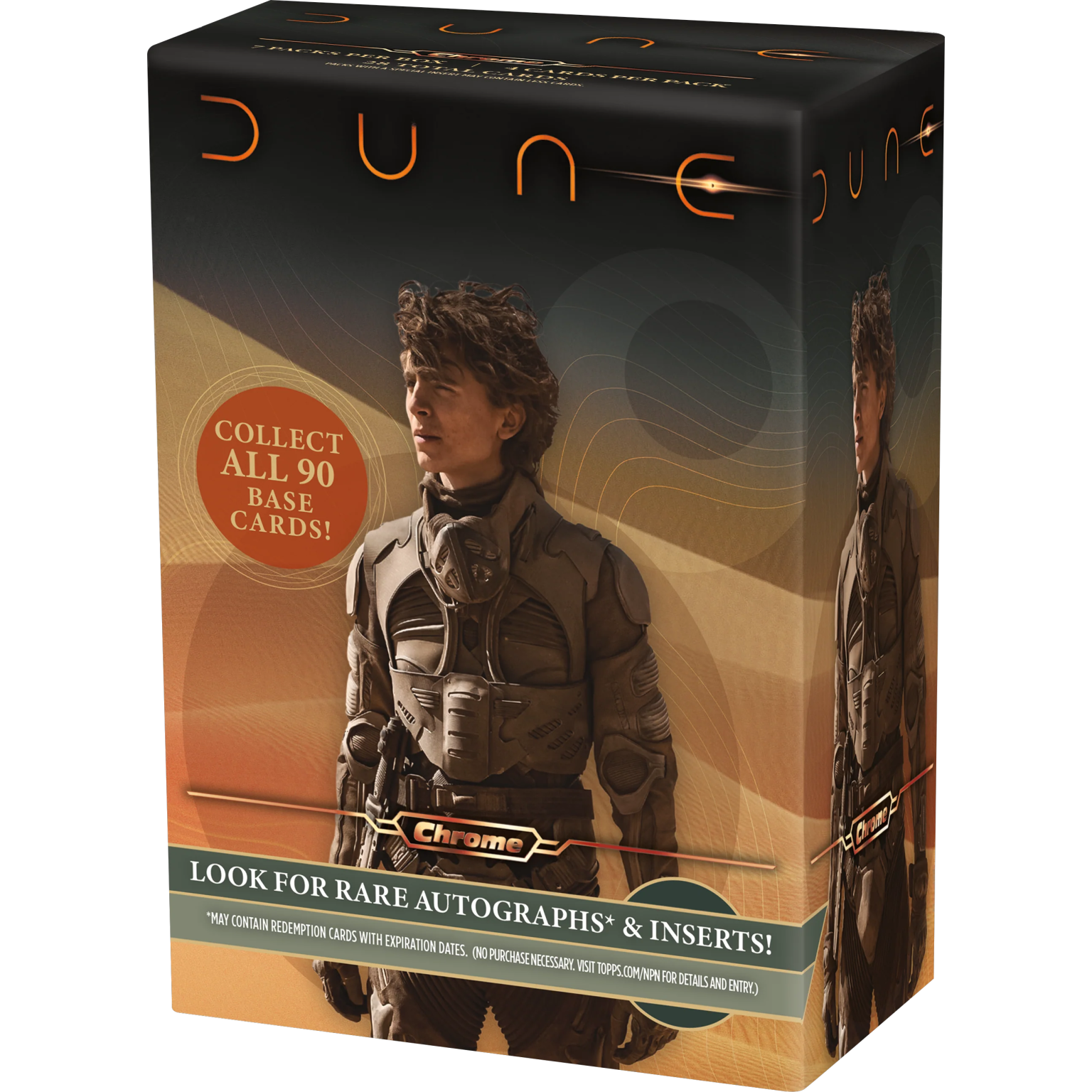2024 Topps Chrome Dune Value Box Checklist