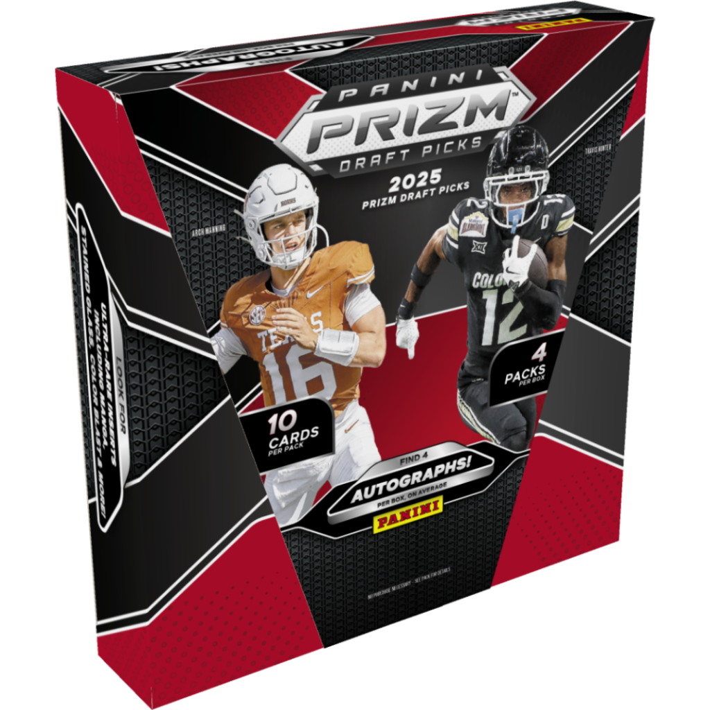 2025 Panini Prizm Draft Picks Collegiate Football Checklist