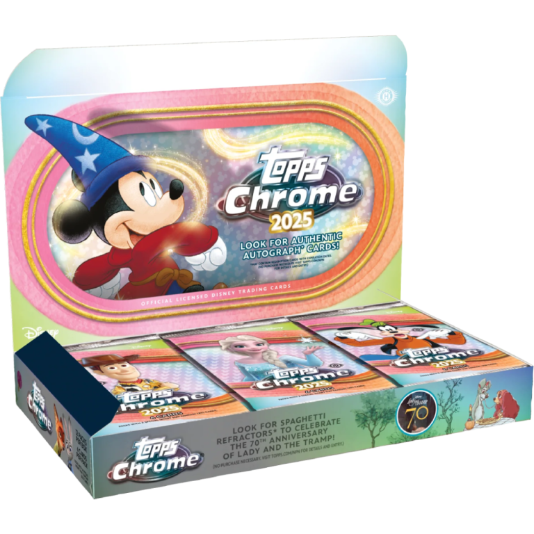 2025 Topps Chrome Disney Hobby Checklist