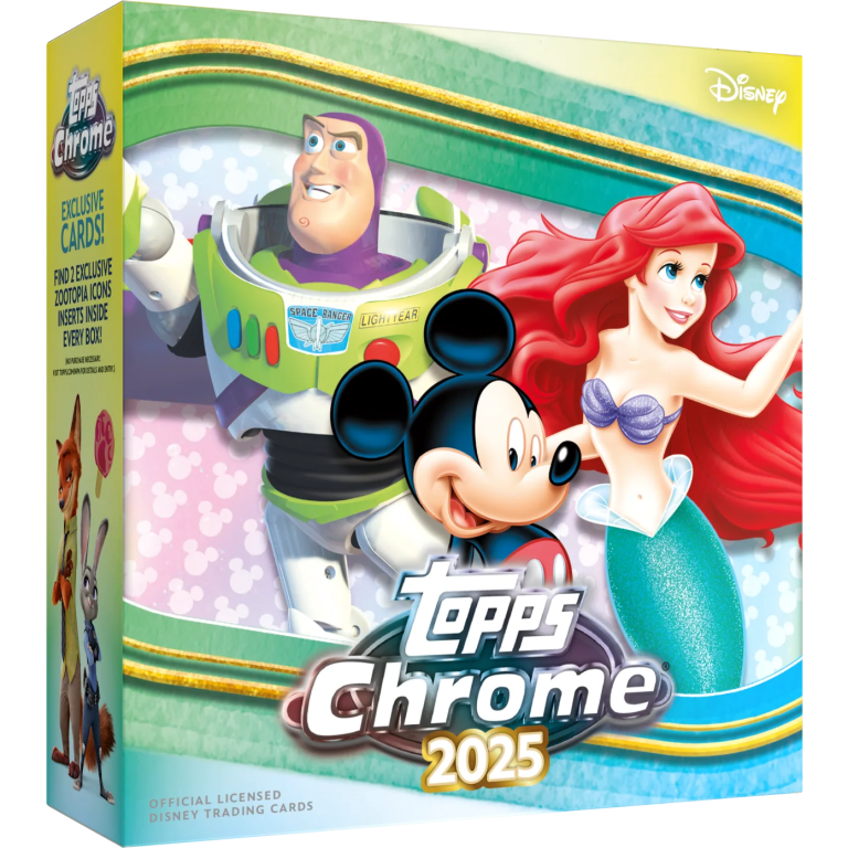 2025 Topps Chrome Disney Mega Box Checklist