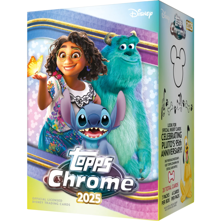 2025 Topps Chrome Disney Value Box Checklist