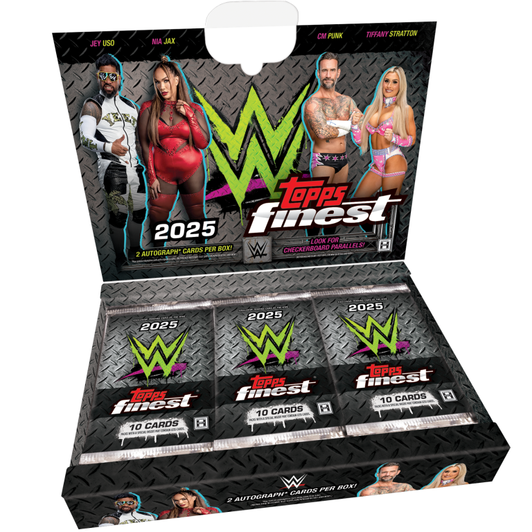 2025 Topps Finest WWE Hobby Checklist