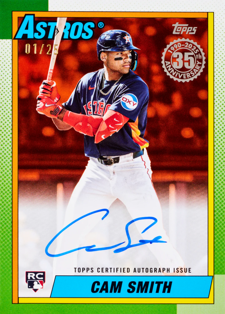 2025 Topps Update Baseball Hobby Checklist