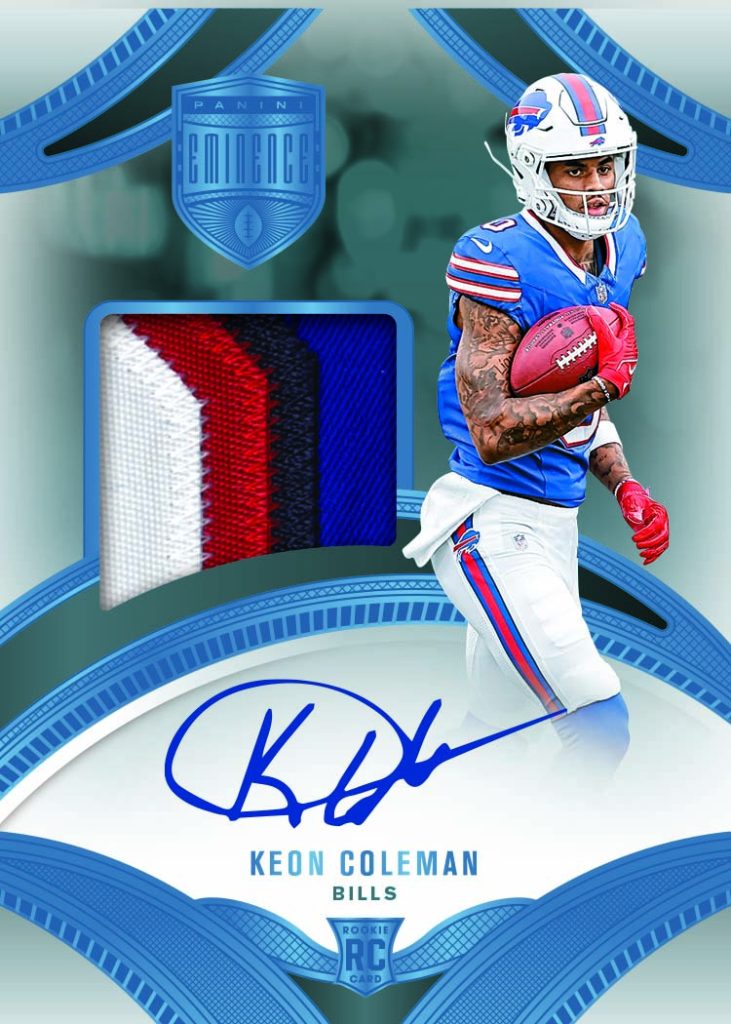 2024 Panini Eminence Football Checklist