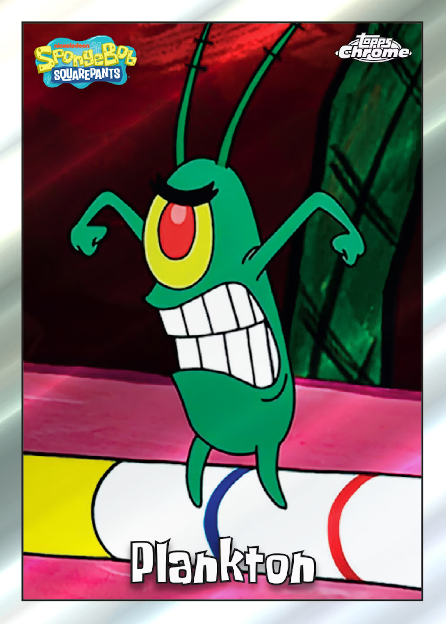 2025 Topps Chrome SpongeBob 25th Anniversary Hobby Checklist