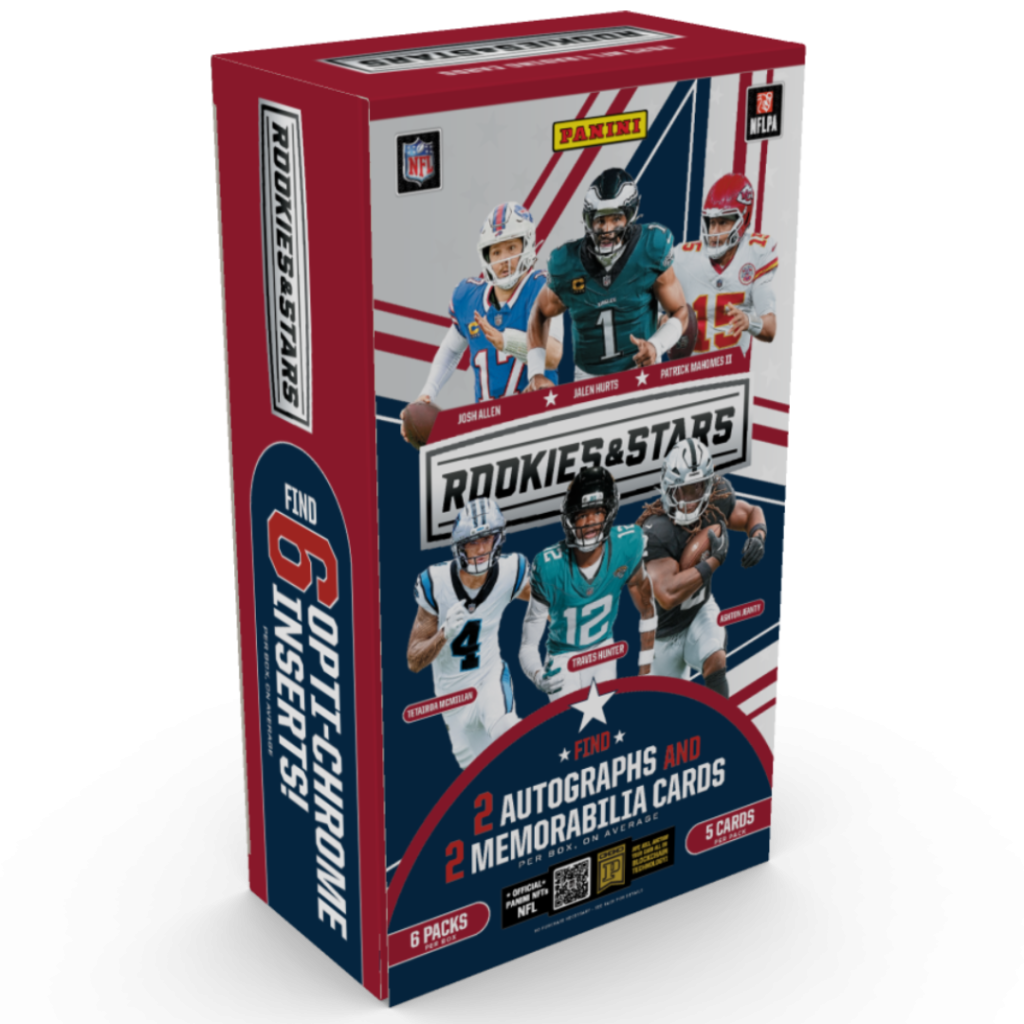 2025 Rookies & Stars Football Hobby Checklist