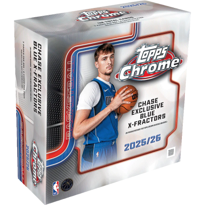 2025-26 Topps Chrome Basketball Mega Box Checklist