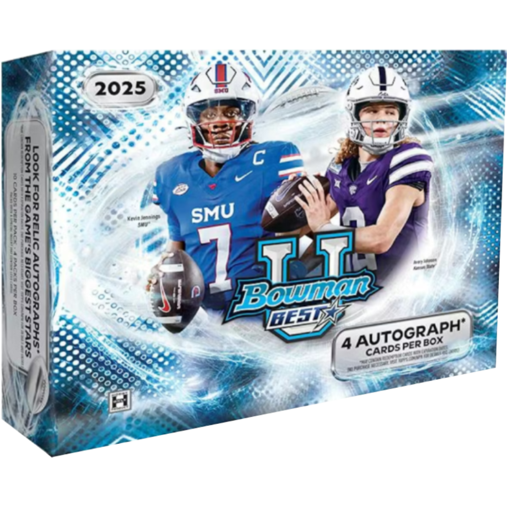 2025 Bowman University Best Football Checklist