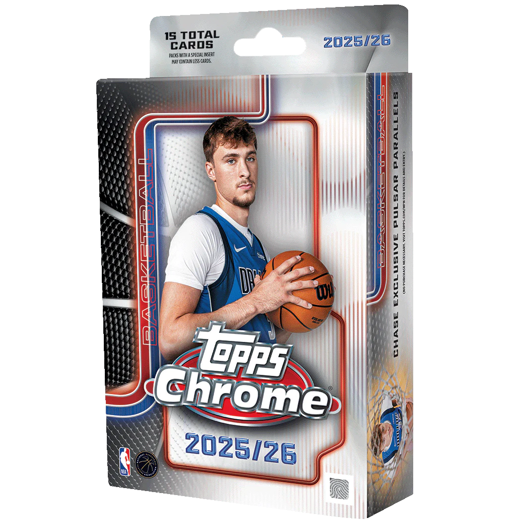 2025-26 Topps Chrome Basketball Hanger Box 32 Box Half Case Break #1 ...