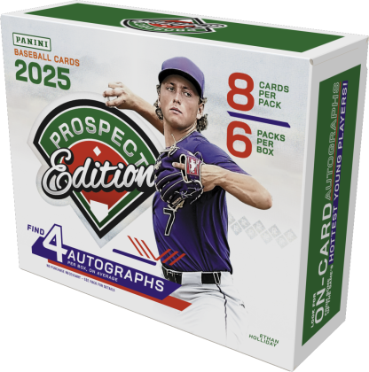 2025 Panini Prospect Edition Baseball - Cardsmiths Breaks
