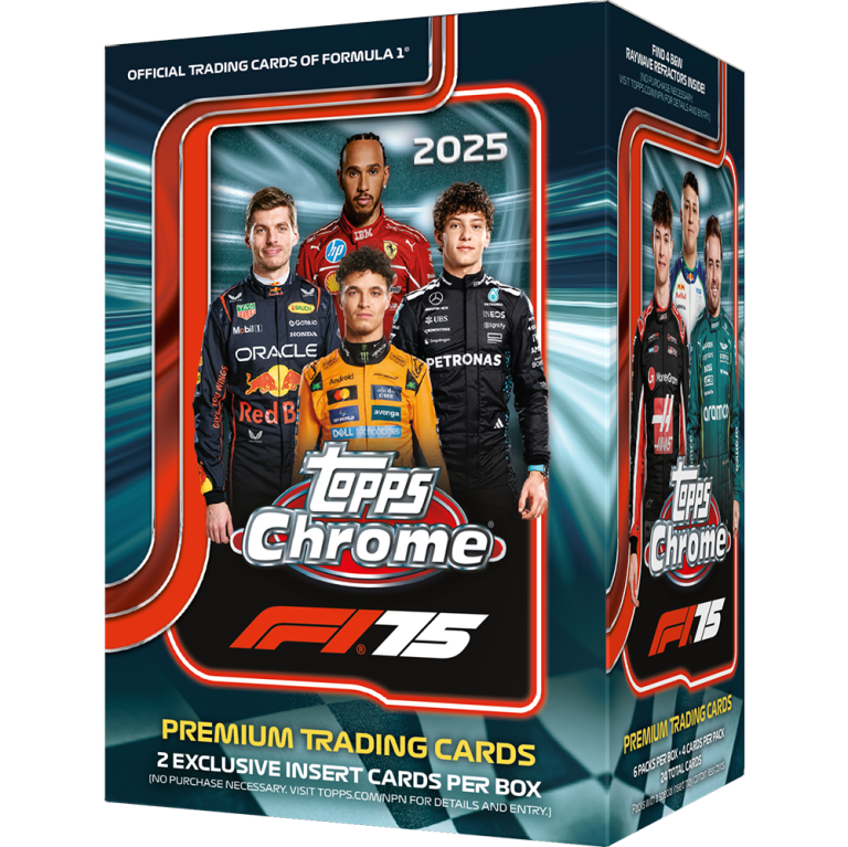 2025 Topps Chrome Formula 1 Racing Value Box SE Checklist