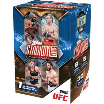 2025 Topps Chrome Stadium Club UFC Value Box Checklist