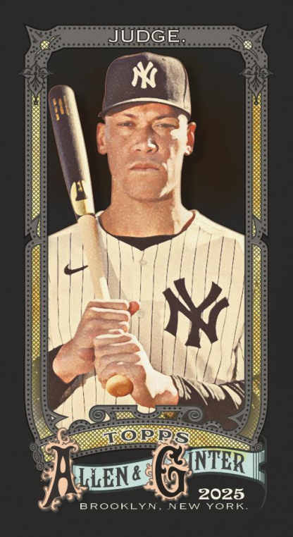 2025 Topps Allen & Ginter X Baseball Checklist