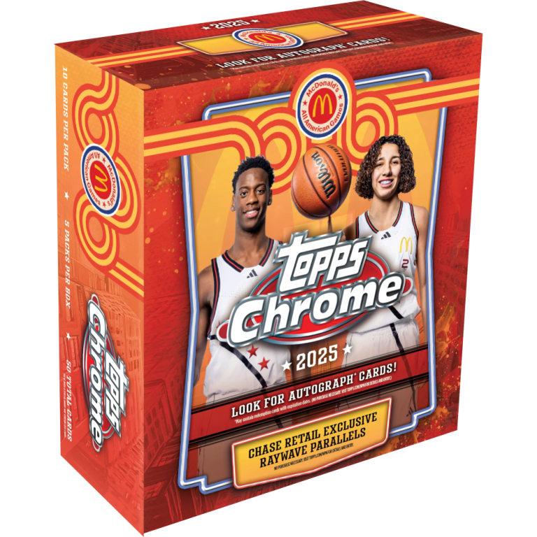 2025 Topps Chrome McDonald’s All-American Basketball Mega Checklist