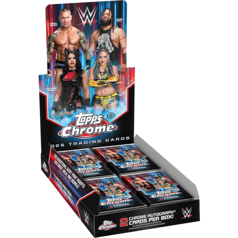 2026 Topps Chrome WWE Checklist