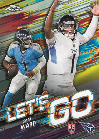 2025 Topps Chrome Football Hanger Checklist