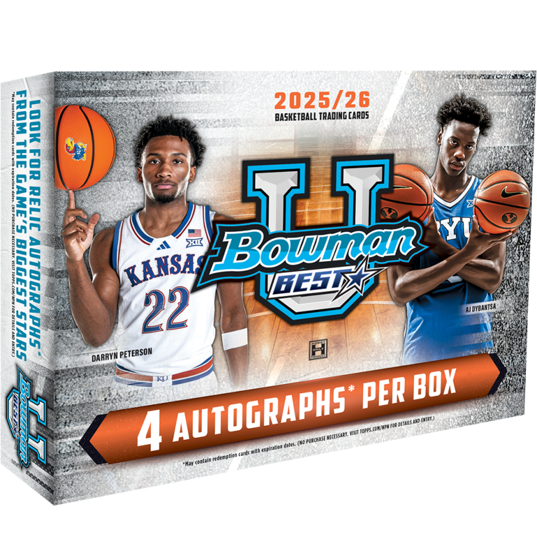 2025-26 Bowman University Best Basketball - Cardsmiths Breaks