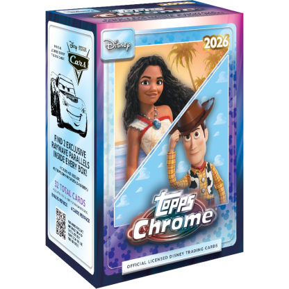 2026 Topps Chrome Disney Value Box Checklist